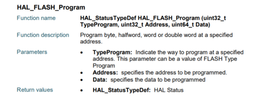 STM32 + HAL Flashの書き込み・読み込み | Sora's Activity Record